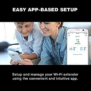 D-Link WiFi 6 Range Extender AX1800 Mesh Repeater and Signal Booster, Wall Plug in, Easy Setup, Smart Home, Roaming, Ethernet Port (DAP-X1870)
