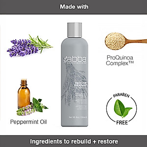 ABBA Recovery Treatment Conditioner, Lavender & Peppermint Oil, 32 Fl Oz (Pack of 1)