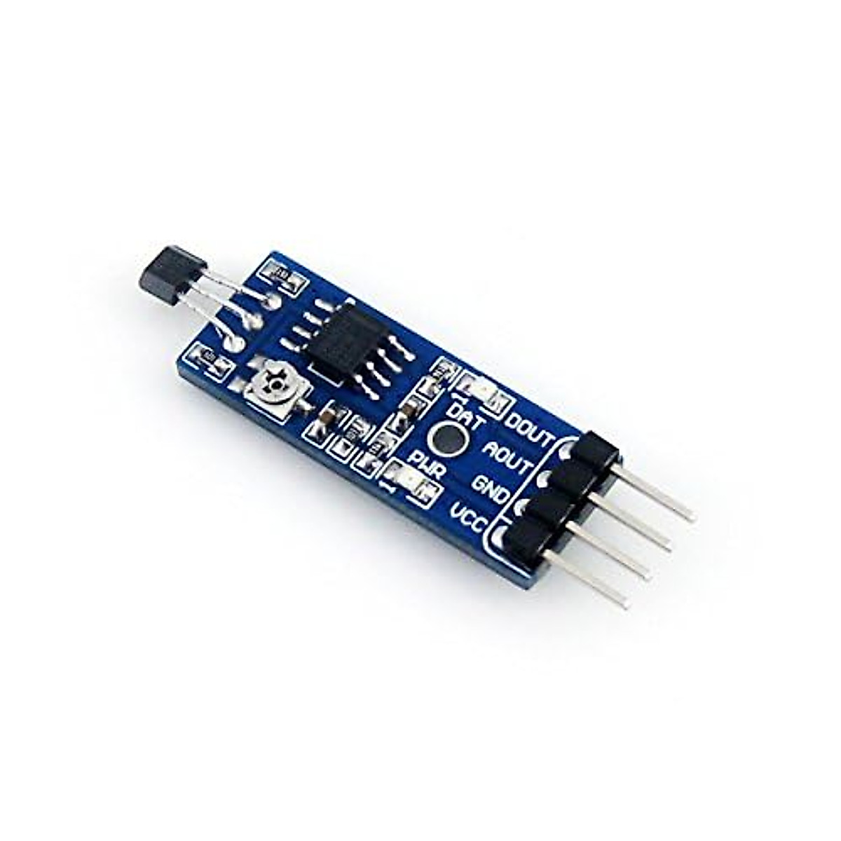 Waveshare Hall Element Switch Sensor Detector Hall Sensor Detection Module Magnetic for Detect Car AVR