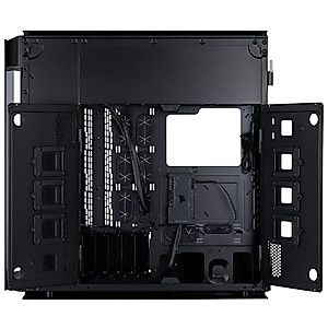 Corsair Obsidian Series 1000D Super-Tower Case, Smoked Tempered Glass, Aluminum Trim, Integrated Commander PRO fan and lighting controller