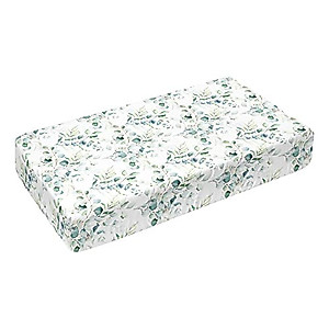 Crib Sheets for Girl - 100% Cotton Fitted Crib Sheet Set - Perfect for Baby Girls - Fits Standard Toddler Mattress (Greenery)