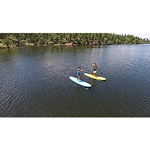 Fitmax Cloudsurfer 9'6" Inflatable Stand Up Paddle Board Extra Wide Design With Triple Bottom Fins