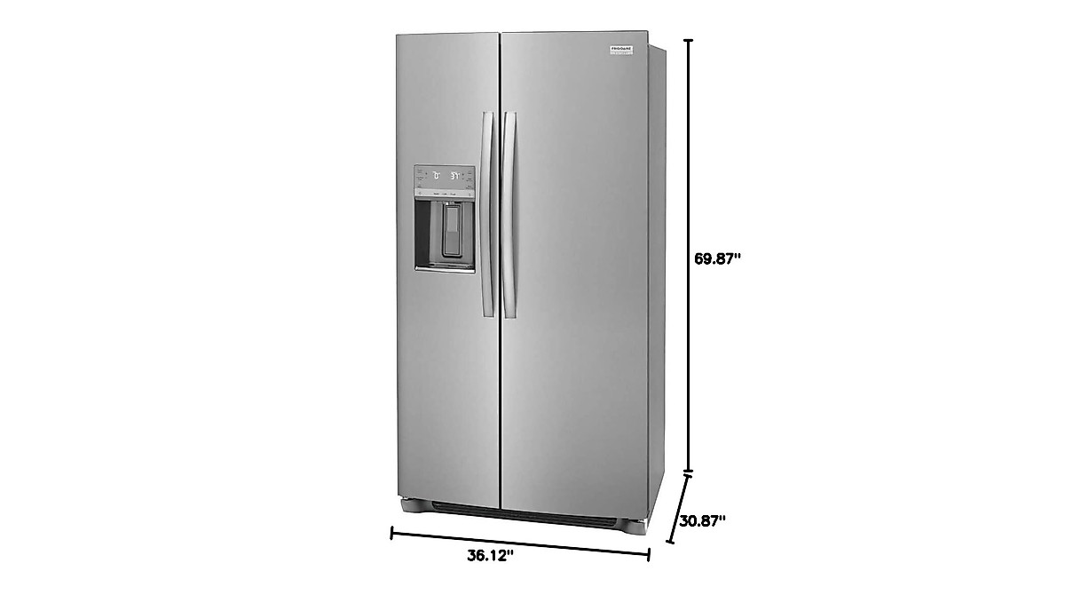 GRSC2352AF 36" Counter Depth Refrigerator - Stainless Steel