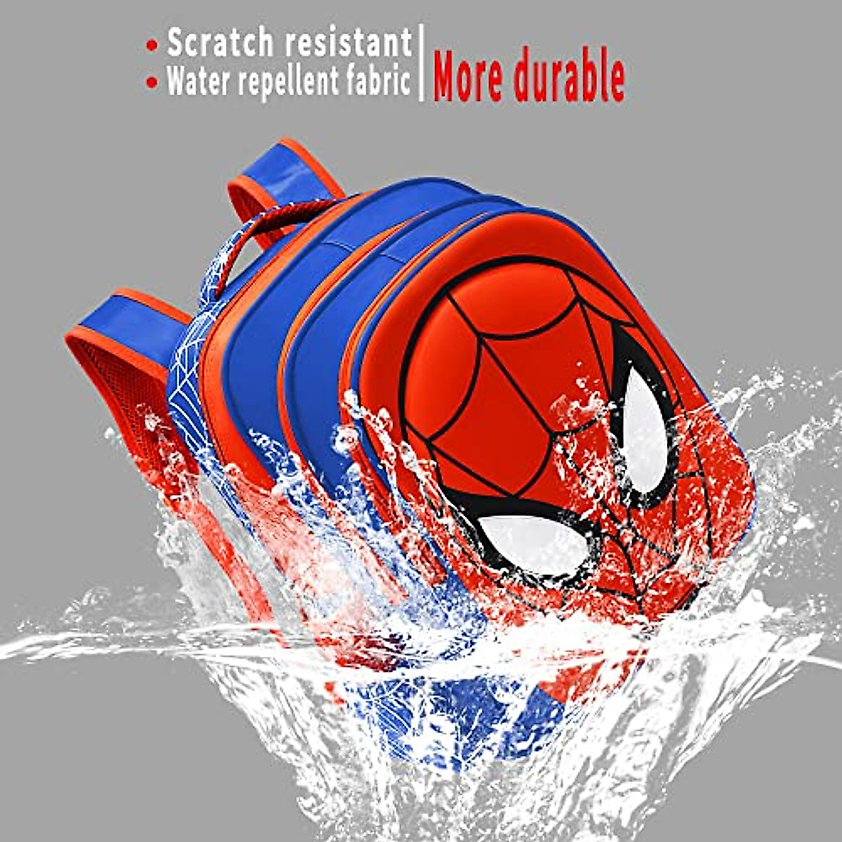 Ogvxcja Kids Cool Boys Backpacks Durable Water Resistant Bookbags Classic Travel backpack Daypack Kindergarten & Preschool Children Bookbag Cartoon Bags(M) Sky Blue