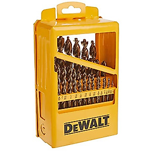 DEWALT Drill Bit Set with Metal Index, 29-Piece (DW1969)