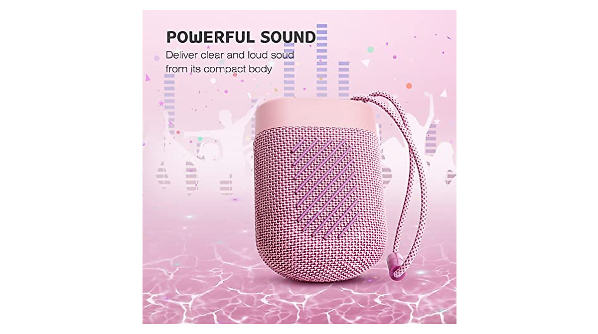 Comiso IPX7 Waterproof Bluetooth Speaker - Rich Sound & 20H Playtime