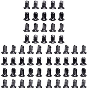 Mobestech Hard Drive Screws Screws 300pcs Flat. Chassis Case Screw Hot Hard Drive HDD Replacement Computer for Metal Disk Swap Accessory Inch 3.5 Inch Screw Pc Pc Pc Pc Screws