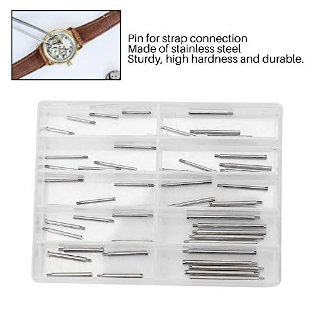 Strap Screw Watch Band Spring Bar Strap Link Pins Watch Lug Screw Pins for All Kinds of Watch