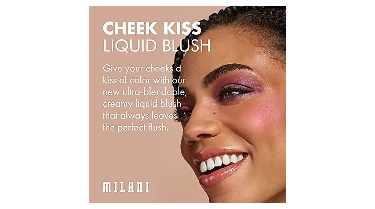 Milani Cheek Kiss Liquid Blush: Blendable Cheek Color