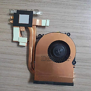 DBTLAP CPU Cooling Heatsink with Fan Compatible for Hasee z7-kpg1 Z7kp7gs Fan Cooler Radiator A-Power BS5405MS-U2Y 6-31-N85P2-202