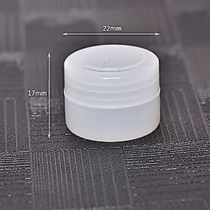 2ml 100PCS Non-stick Silicone Oil Kitchen Container Clear