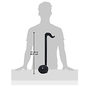 Otamatone Deluxe Electronic Musical Instrument for Adults Portable Synthesizer Digital Electric Music from Japan by Cube/Maywa Denki Cool Stuff Gifts, Black [English Manual]