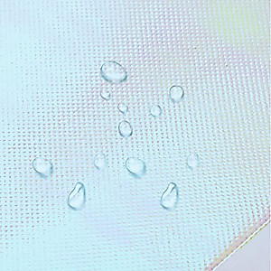 Lyellfe 20 Pieces Glossy Reusable Grocery Bag, Non Woven Blue Gift Bag with Handles, Fashionable Bridesmaid Tote Bag, Durable Shopping Bag for Wedding, Bachelorette Birthday Party