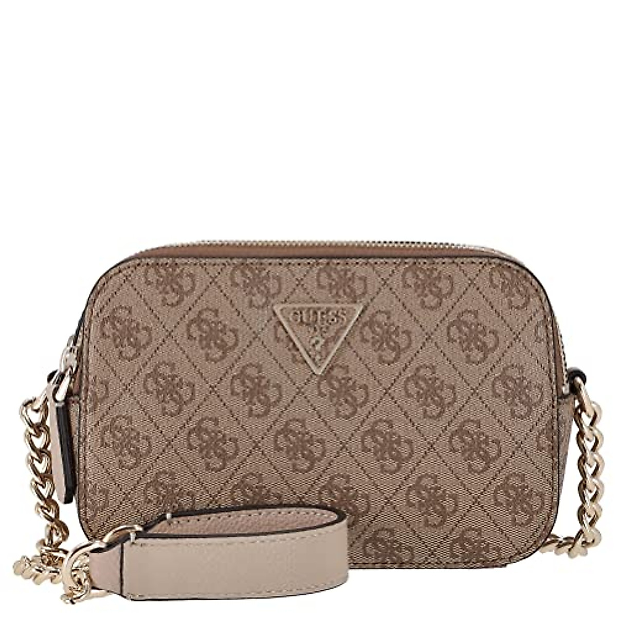 GUESS Noelle Crossbody Camera Latte Logo One Size