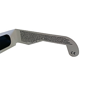 Solar Eclipse Viewing Glasses, Made in the USA, ISO-CE Certified 2 Pack THE TEXAS 2'CLIPSE