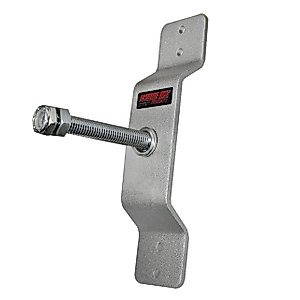 Extreme Max 3005.3732 Universal Easy-Mount Wall Mount Spare Tire Carrier for Enclosed Trailers - Includes Two Bolts Sizes for Custom Fit Compatibility