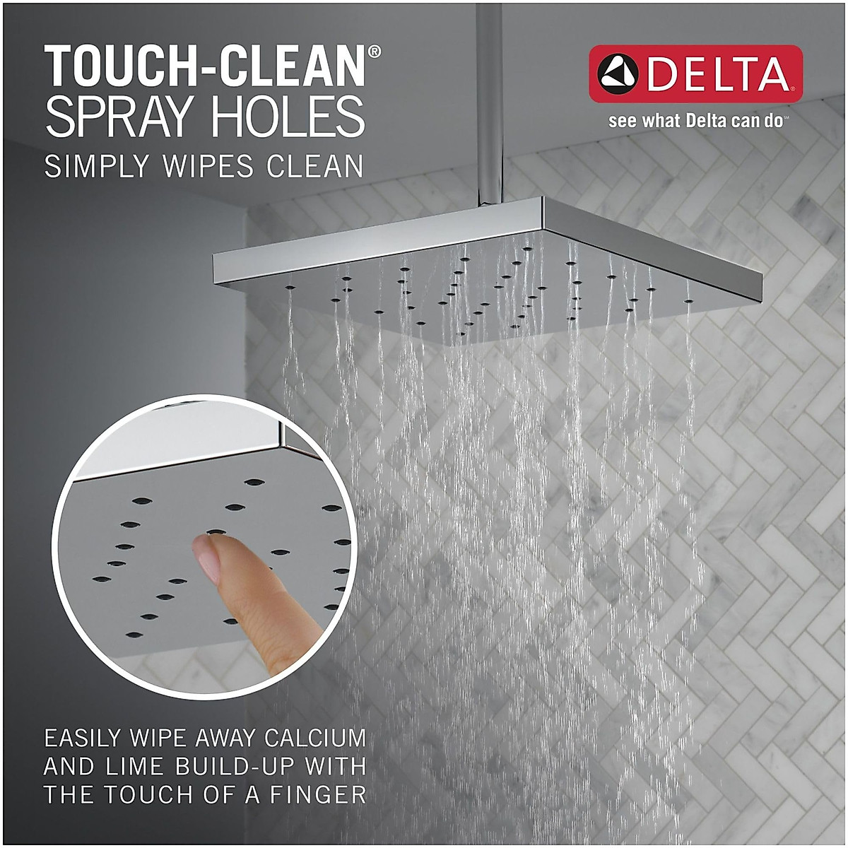 Delta 52161-PR25 Bathroom Fixture Hardware Parts, Lumicoat Chrome