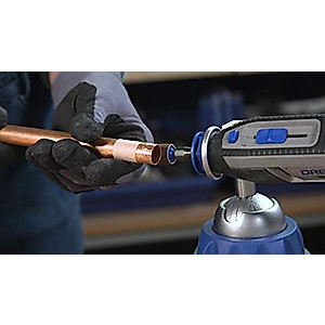 Dremel SC407 EZ SpeedClic Sanding Bands and Mandrel, Set of 2 Sanding Bands 13 mm (Grit 60/120) and 1 EZ SpeedClic Mandrel for Sanding, Shaping and Smoothing Wood and Plastic Materials