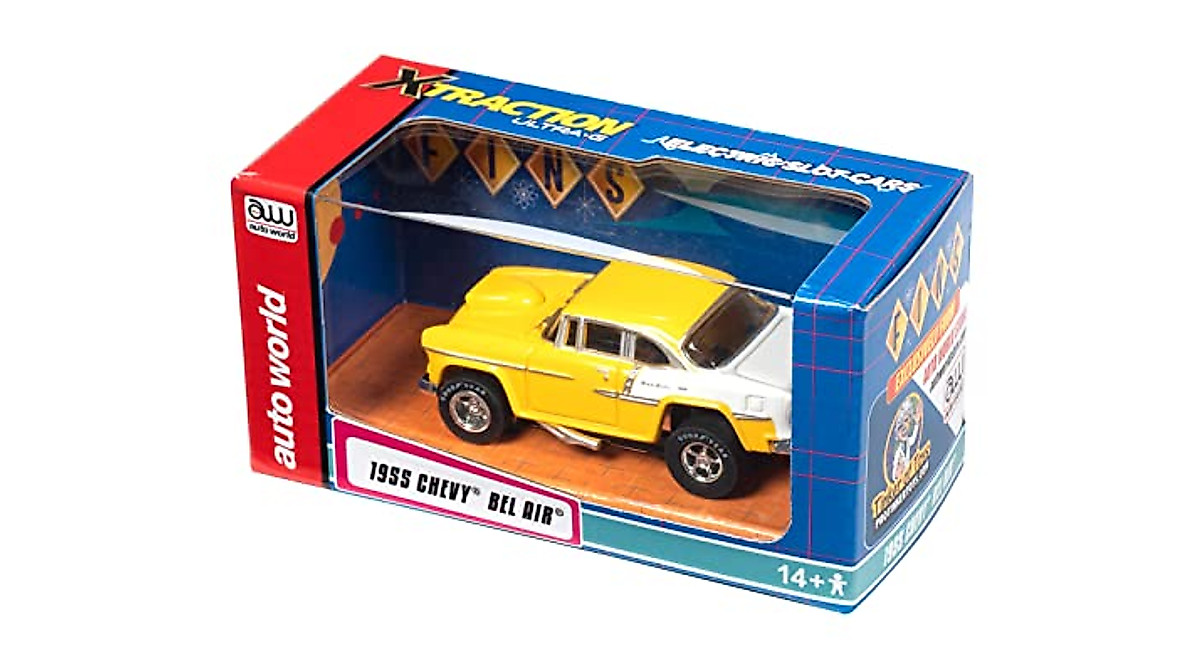 Auto World Xtraction 1955 Chevy HO Slot Car - Limited Edition