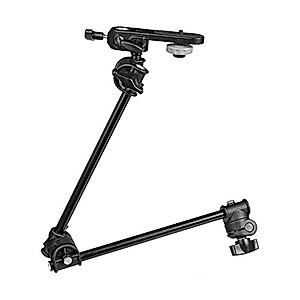 Manfrotto 196B-2 143BKT 2-Section Single Articulated Arm with Camera Bracket (Black)