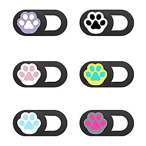 6pcs Privacy Cover Webcam Covers -Peeping Covers Webcam Cover Webcam Privacy Covers Laptop Webcam Protector Protective Covers Safety Covers