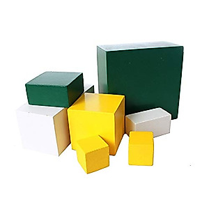 Gudong Montessori Baby Math Toys Power 2 Cube Training Early Educational Preschool Training Kid Math Learn Toys Brinquedos Hobbies Math
