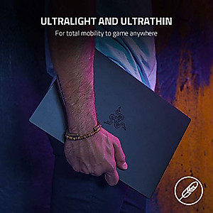 Razer Blade Stealth 13 Ultrabook Gaming Laptop: Intel Core i7-1165G7 4 Core, NVIDIA GeForce GTX 1650 Ti Max-Q, 13.3" 1080p 120Hz, 16GB RAM, 512GB SSD, CNC Aluminum, Chroma RGB, Thunderbolt 4