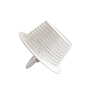 FibroPool Swimming Pool Skimmer Basket with Handle (2 Pack) Replacement Strainer for Leaves and Debris - Compatible with Above Ground Pools