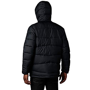 Columbia Men's Fivemile Butte Hooded Jacket, Black, X-Large