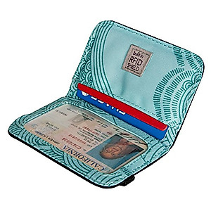 Haiku Women's RFID Mini Wallet 2.0, BlackBerry