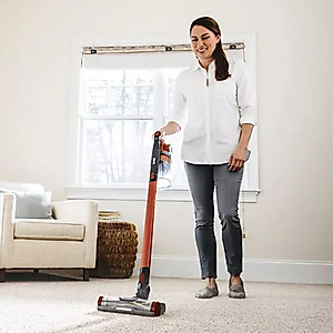 Shark IZ142 Impact Pet Pro Cordless Vacuum with Zero-M Orange (Renewed) CRTSRKIZ142RB