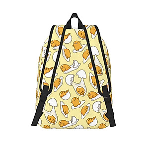 Xiuaioea Comfortable Backpack for Men Women Soft Adjustable Shoulder Strap Large Capacity Storage Bag (15.7")