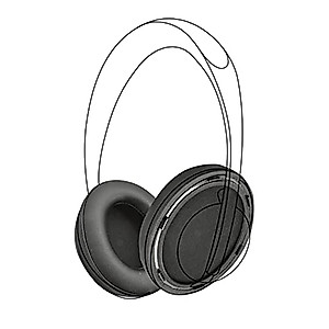 Earpadz Replacement for Bose 700 Active Noise Canceling Headphones Ear Pads, Protein Leather Headphone Cushions (Midnight, Black, 1 Pair)