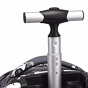 KONZOOS Rolling Backpack,Large Rolling Laptop Wheel for Men Women Adults,Water Resistant Laptop Backpack,Business College Computer Bag (Black, 22inch)