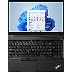 Lenovo 2023 Newest ThinkPad E15 Gen 4 Business Laptop, 15.6'' FHD IPS Display 300 nits, Hex-Core AMD Ryzen 5 5625U (Upto 4.3GHz), 16GB RAM, 256GB NVMe SSD, WiFi, Win 11 Pro, w/MarxsolCables, Black