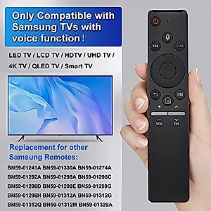 New Upgraded Voice Replacement Remote for Samsung Smart-TV Remote Control, BN59-1266A with Voice Function for All Samsung TVs