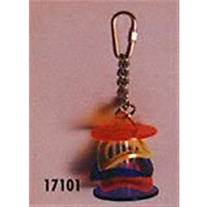 Prevue Pet Products Rainbow Mini Acrylic Wacky Wafer Bird Toy