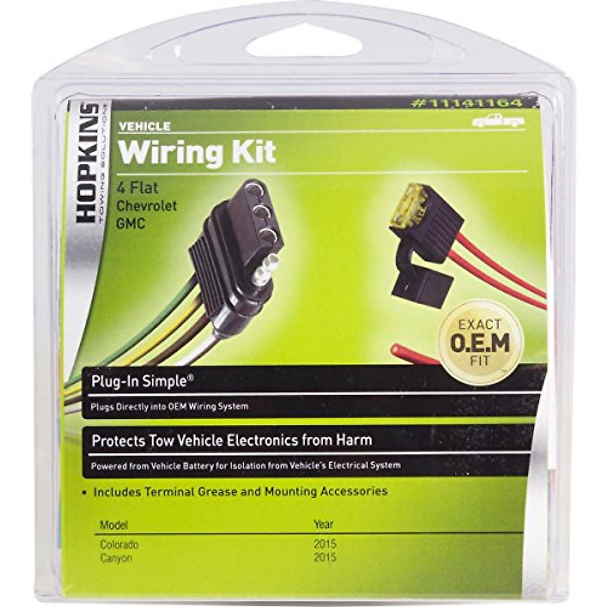 Hopkins Towing Solutions 41164 Plug-In Simple Wiring Kit