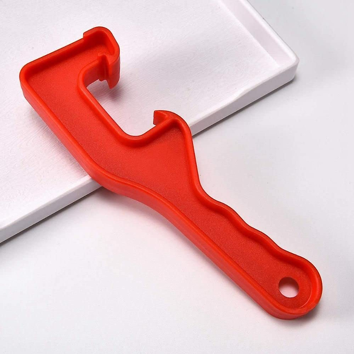 5 Pcs Plastic Bucket Lid Opener 5 Gallon Paint Can Opener Bucket Opener, Wrench Tool Lid Remover for Home Industrial(5Pcs Random Color)