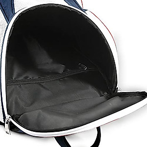 Fila Ultimate Tennis with Shoe Pocket, Navy/White/RED, One Size