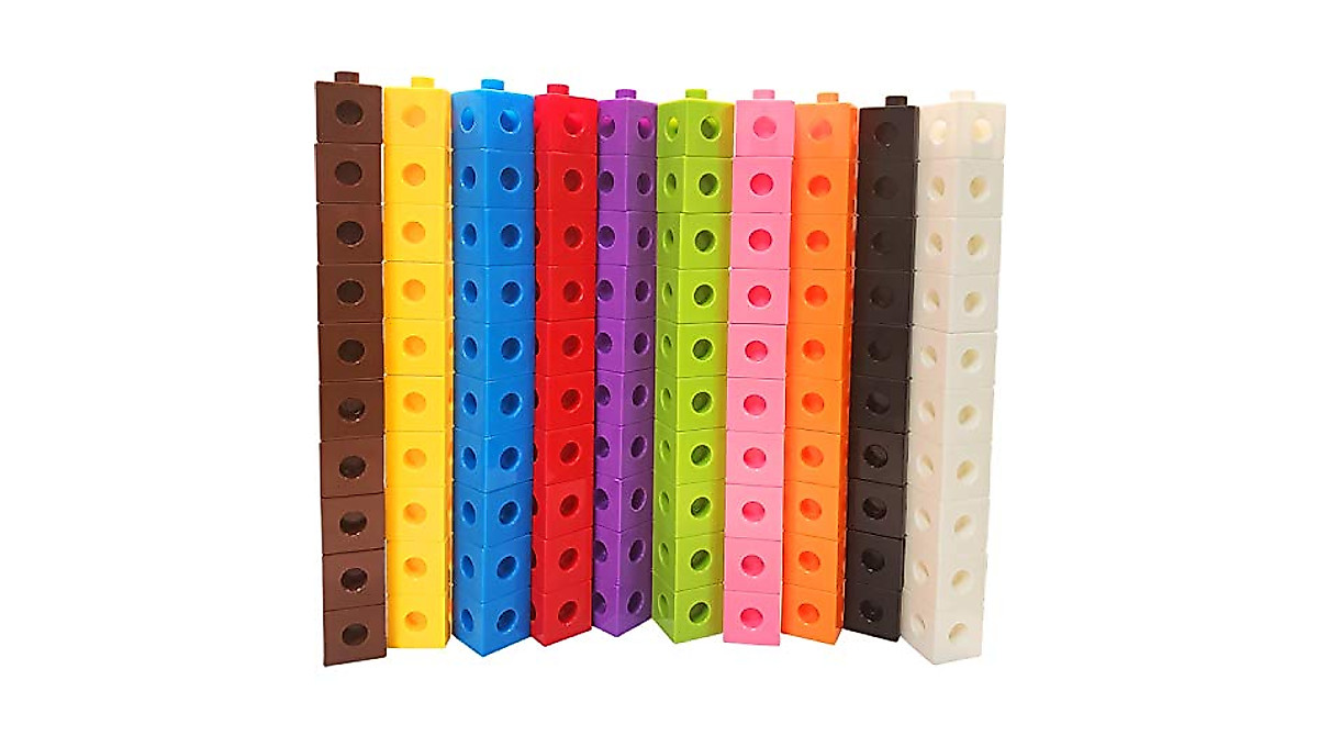 Teacher Created Connecting Cubes for Early STEM Skills