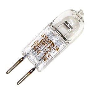 Sylvania 58660 50-Watt 12-Volt Halogen Single Ended Quartz Lamp with Clear Finish and GY6.35 Bi-Pin Base, 1 Pack #50T4QCLRP