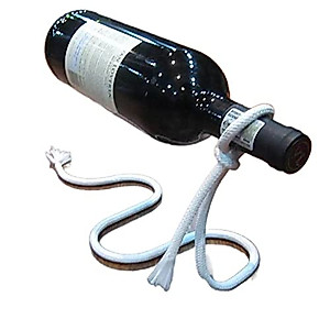 NC Personalized Fashion Wine Bottle Holder Creative Gift Hanging Iron Rope Wine Rack Decoration Party Decoration