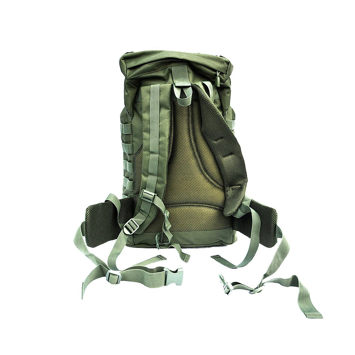 DD HAMMOCKS Bergen Rucksack - Olive Green: Hiking Backpack 55L MOLLE Compatible With Detachable Tactical Compartments For Backpacking Travel Expedition