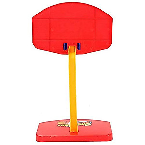 5 Balls+Bracket Parrot Pet Birdie Basketball in The Street Pet Shooting Hoop Balls Toy Parakeet Bell Prop Chew Random Set