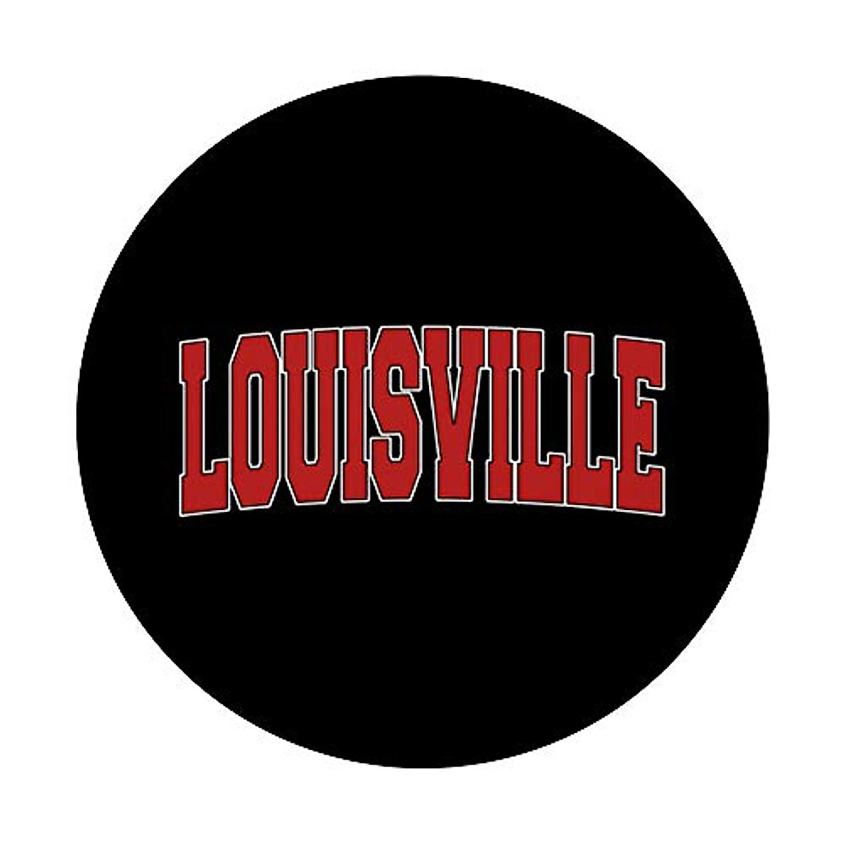 LOUISVILLE KY KENTUCKY Varsity Style USA Vintage Sports PopSockets PopGrip: Swappable Grip for Phones & Tablets