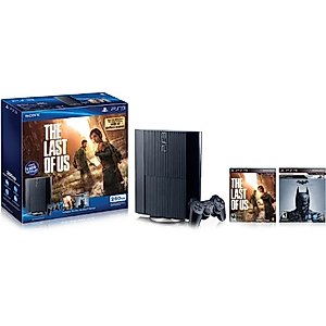 PlayStation 3 The Last of Us & Batman: Arkham Origins Bundle