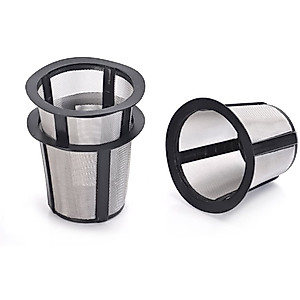 WOTOW Reusable Coffee Filter Set for K Cups Replacement Filter for Keurig My style Filter Housing Fits B30 B40 B50 B60 B70 Series