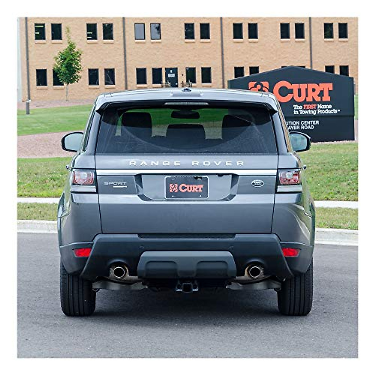 CURT 13243 Class 3 Trailer Hitch, 2-Inch Receiver, Compatible with Select Land Rover Range Rover Sport , Black