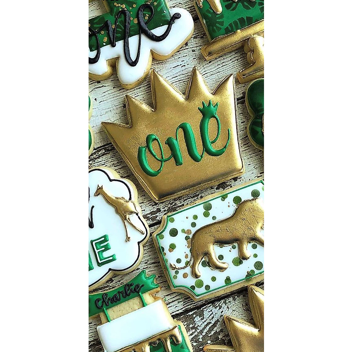 King Crown Cookie Cutter, 4.25" Made in USA by Ann Clark